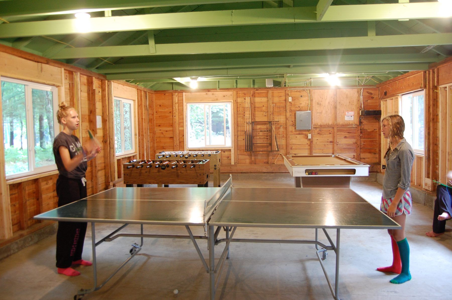 Creating Fun in the Rec Center - Camp Foley, Minnesota: Summer Camp