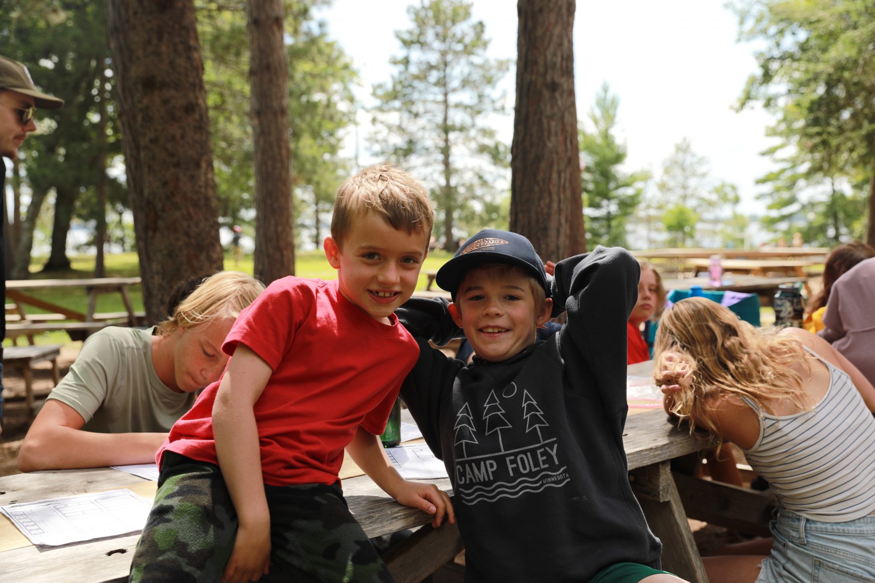 Foley Camper Caleb pitches Overnight Camp - Camp Foley, Minnesota ...